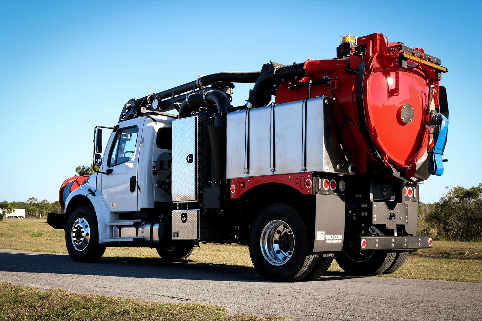 Vac-Con Combination Sewer Cleaning Machines Designed for Water, Sewer, and Storm Pipeline ...